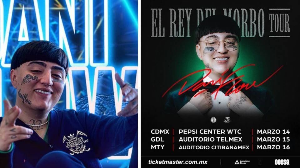 Dani Flow “El Rey del Morbo Tour”: Preventa ¿Cuándo y dónde comprar boletos? | La Mejor