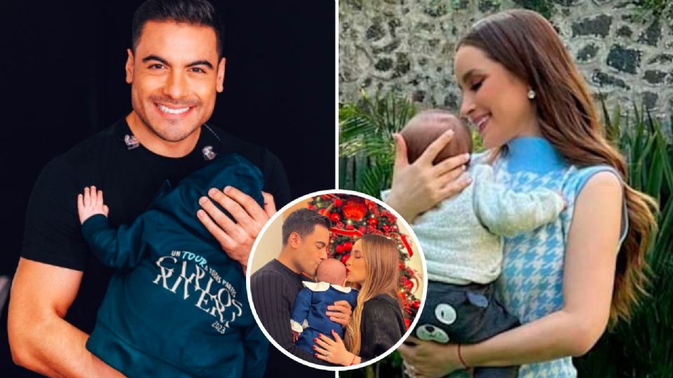 Carlos Rivera presume foto con su hijo y su esposa ¡por primera vez! | La Mejor