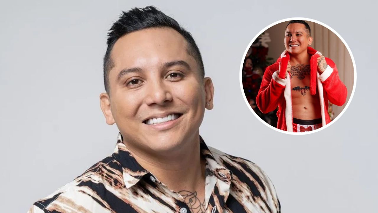 Edwin Luna presume su increíble físico con atrevido atuendo navideño ...