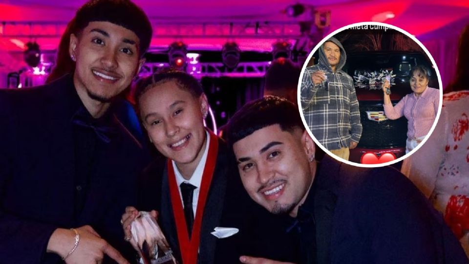 Yahritza y su Esencia sorprenden a sus papás con lujoso regalo | La Mejor