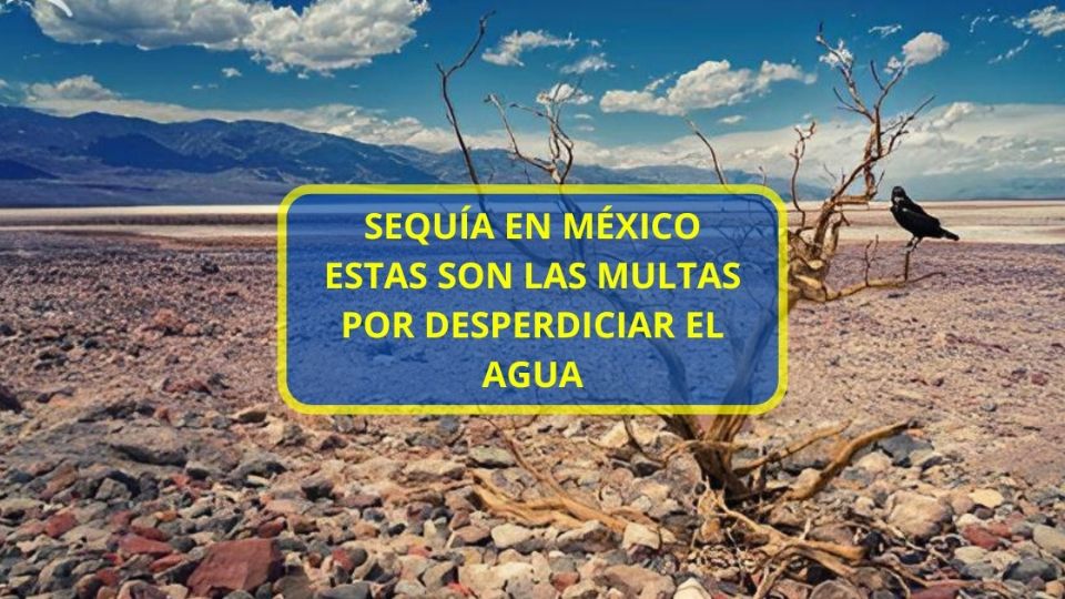 Sequía en México 2024: ¿De cuánto son las multas por desperdiciar agua? | La Mejor