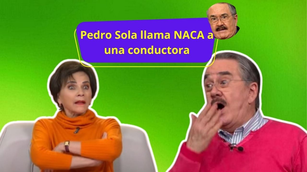 Pedro Sola llama "naca" a compañera en pleno programa | VIDEO | La Mejor