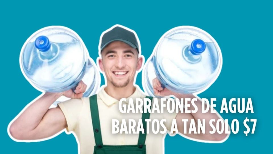 ¡Garrafones de agua a $7! Conoce como conseguirlos en CDMX | La Mejor
