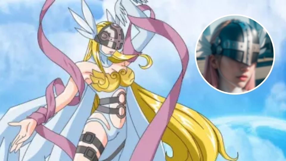La IA crea a Angewomon de "Digimon" en su versión más realista | La Mejor