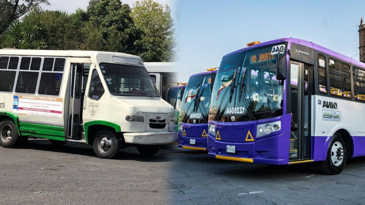 Estas son las RUTAS de microbuses en CDMX que desaparecen en 2024 | La ...