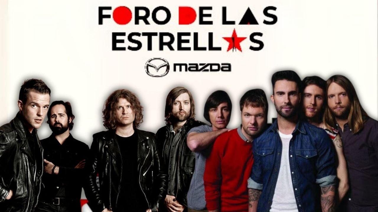 Foro de las Estrellas 2025: ¿Cómo ver a Maroon 5 y The Killers gratis ...