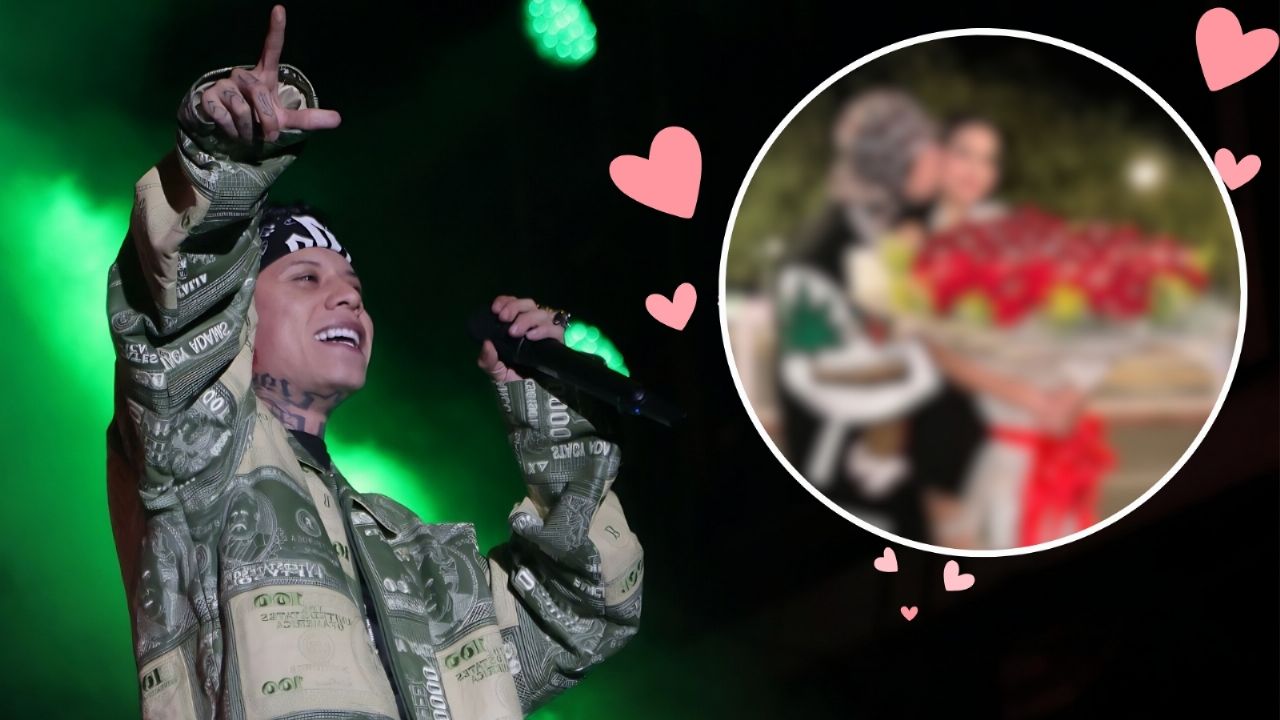 Santa Fe Klan sorprende a su novia, Camila Zamorano con gran ramo ...